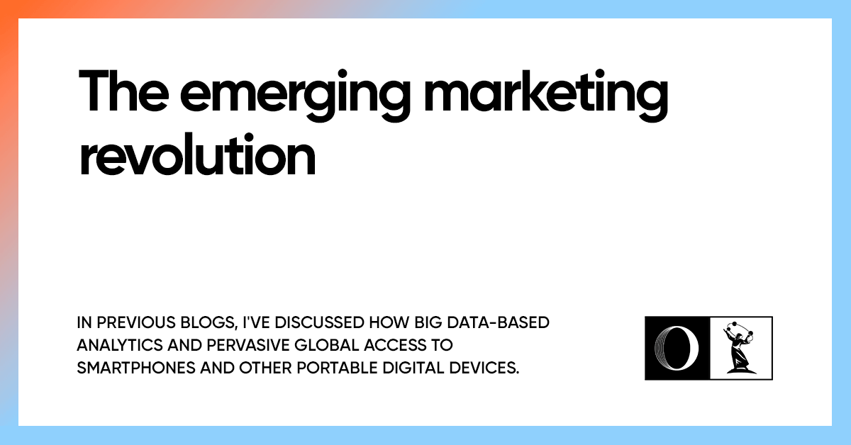 The emerging marketing revolution | OWDT